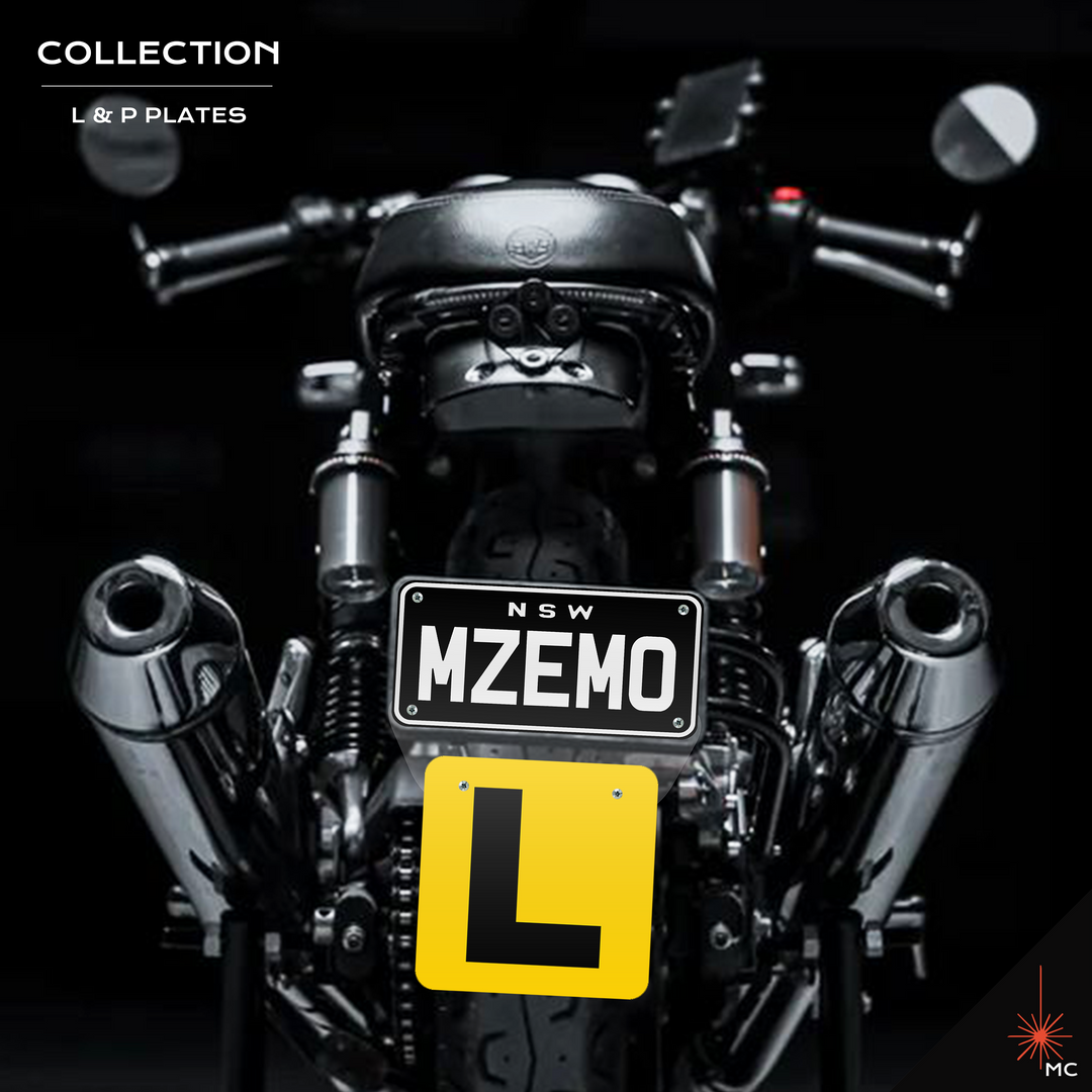 Motorcycle L / P Licence Plate Kit (Motor Vehicle Accessories) – Mozemo ...