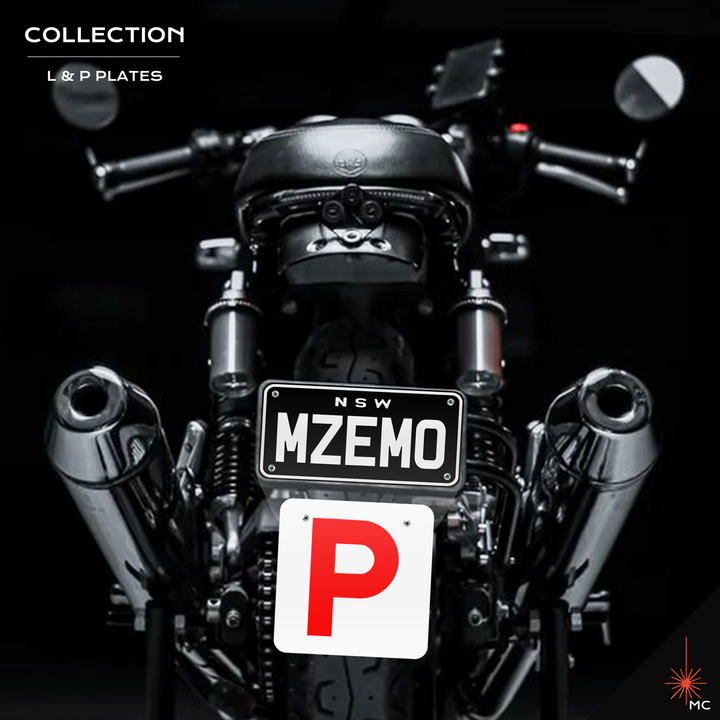 Motorcycle L / P Licence Plate Kit (Motor Vehicle Accessories) – Mozemo ...