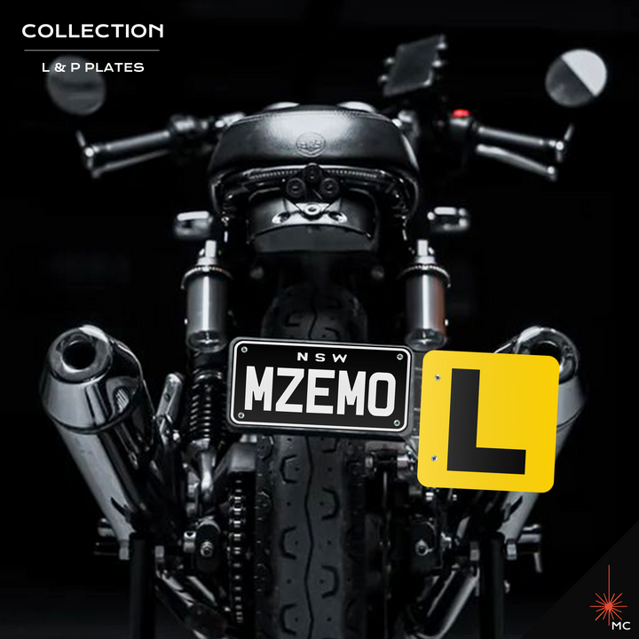 Motorcycle L / P Licence Plate Kit (Motor Vehicle Accessories) – Mozemo ...