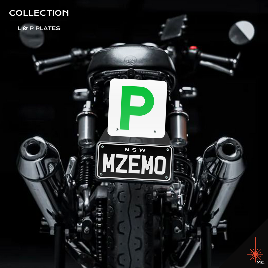 Motorcycle L / P Licence Plate Kit (Motor Vehicle Accessories) – Mozemo ...